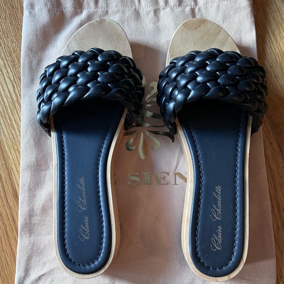 Shoes | Claire Charlotte Corte Clogs Spanishmade Black Leather And Wood ...